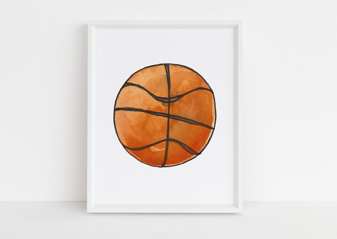Basketball Wall Art, Basketball Print, Sports Print, Sport Poster, Boys ...