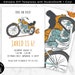 Editable Motorcycle Invitation Motorcycle Birthday Motorcycle Invite ...