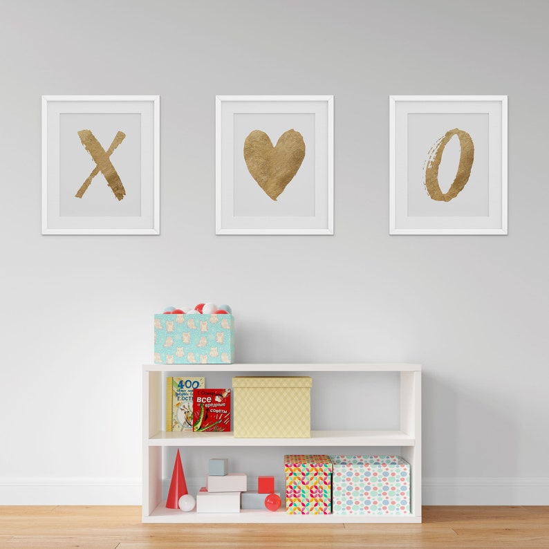 Letter X Print XOXO Wall Art Letter X Wall Art Teen Wall - Etsy