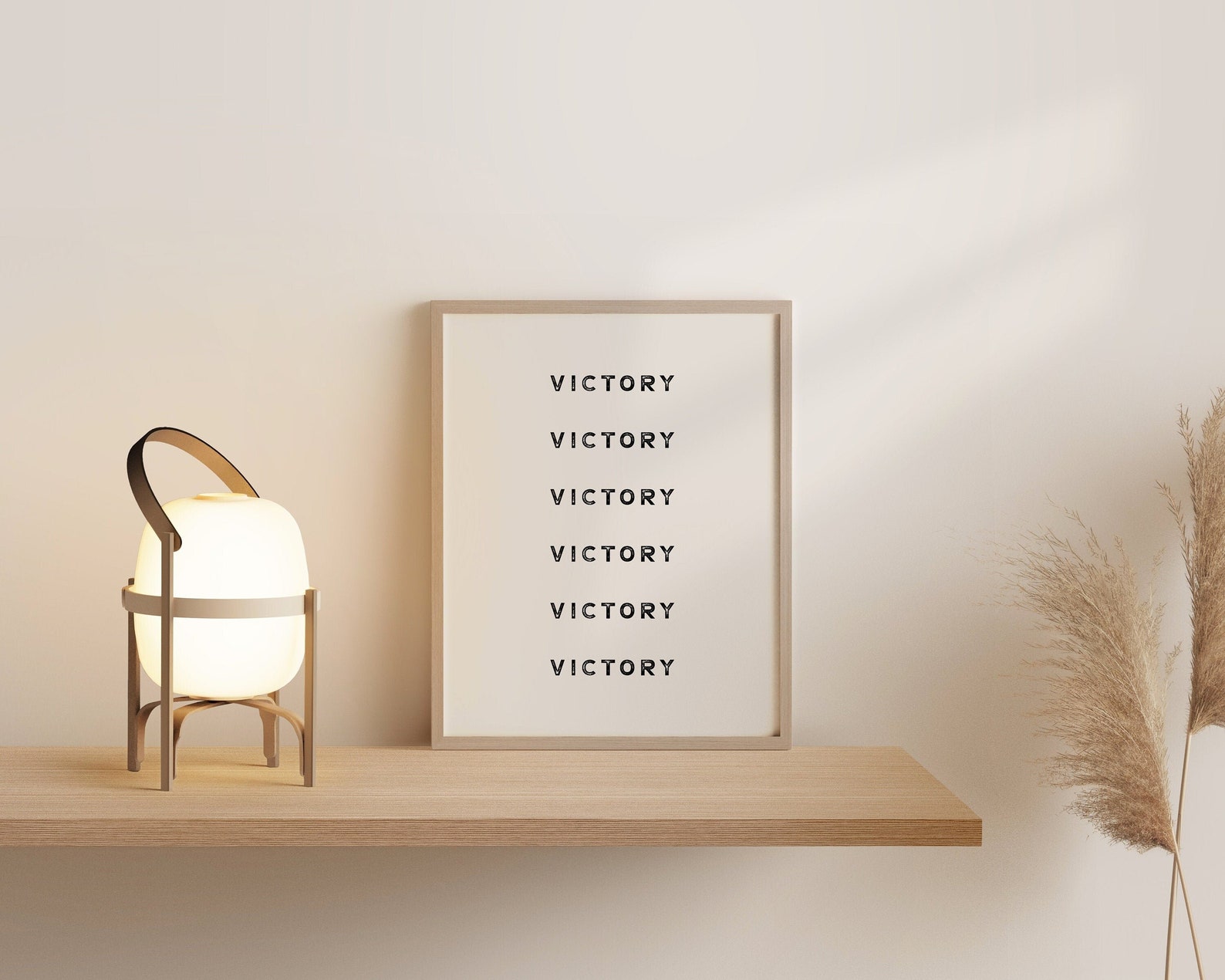 Victory Print, Black and White, Printable Wall Art, Christian Prints ...