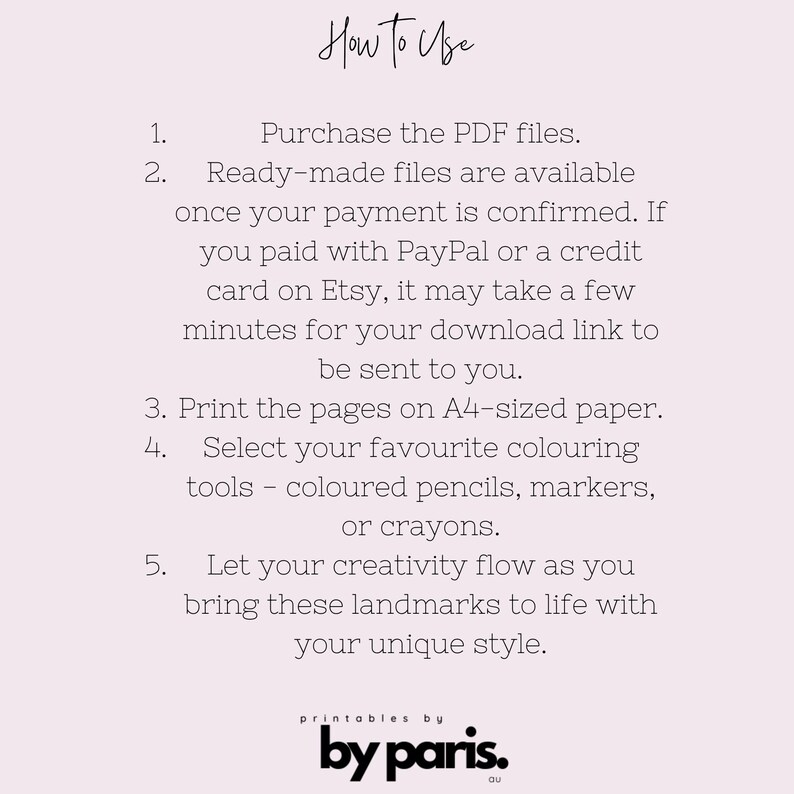 Printable A4 European Landmarks Colouring Pages - Journey Across the ...