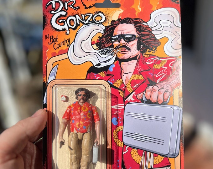 Custom Action Figure - Raoul Duke (hunter Thompson) - One of a Kind! - Etsy