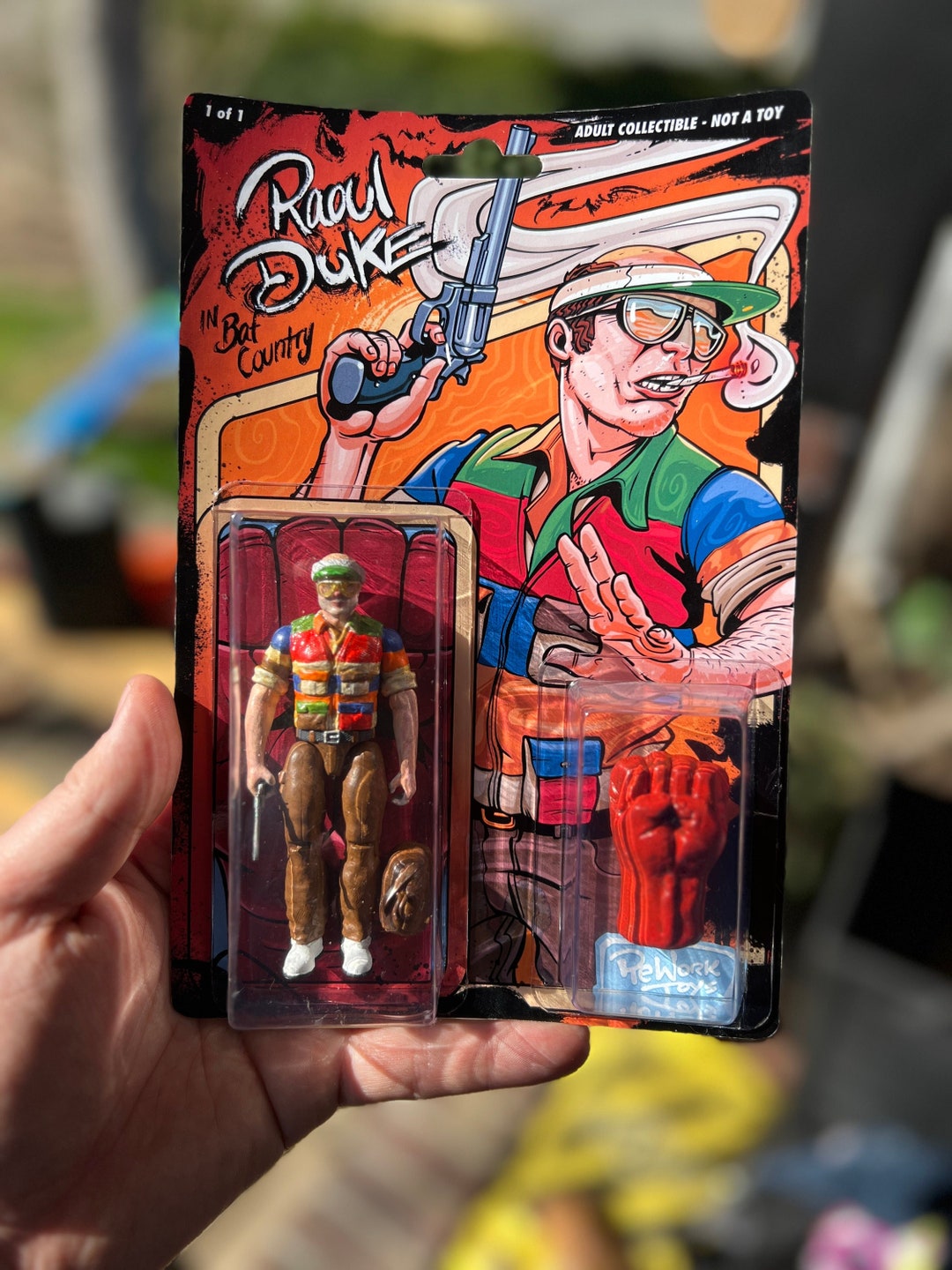 Custom Action Figure - Raoul Duke (hunter Thompson) - One of a Kind! - Etsy