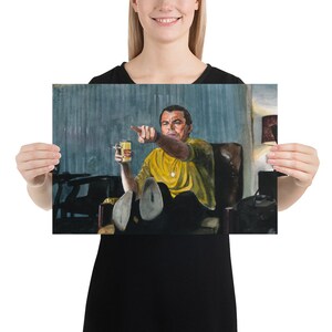 Leonardo Pointing Meme 12x18" Print - Etsy