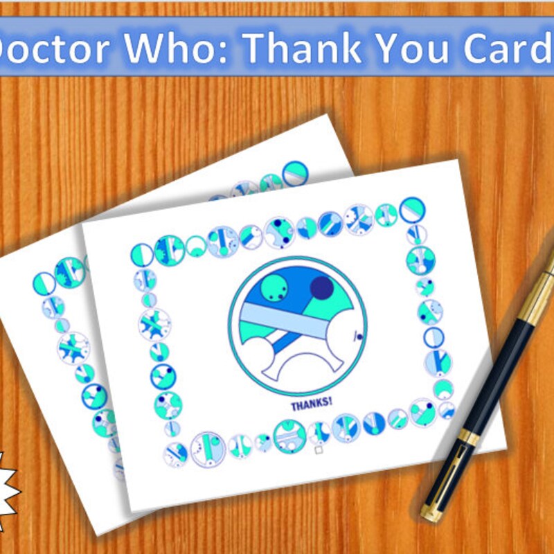 Doctor Who Card - Etsy