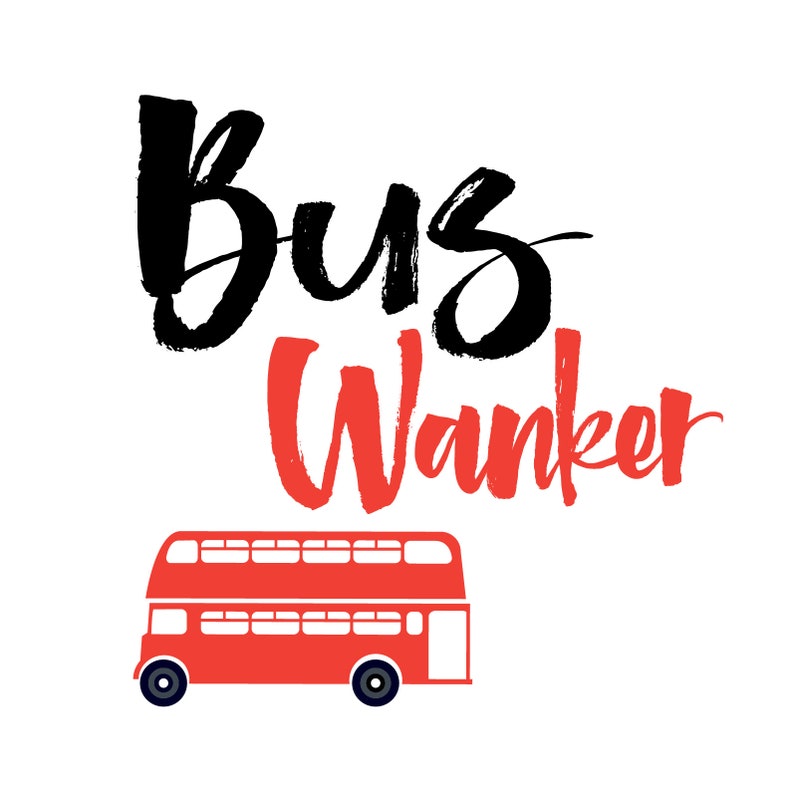 Funny London Bus Greeting Card: Cheeky Banter - Etsy UK