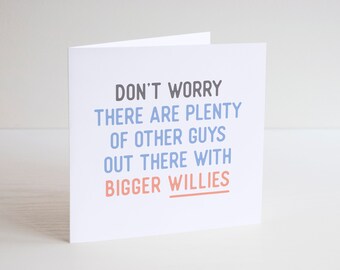 Greetings Card / Cheeky / Humour / Banter / Wedding Card / - Etsy UK