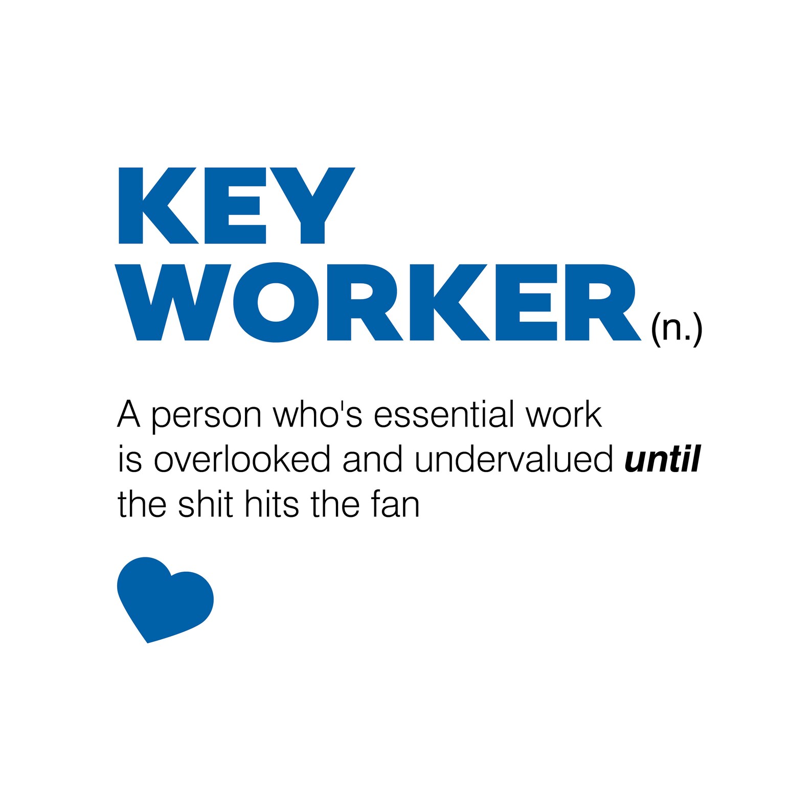 Greeting Card / Cheeky / Humour / Key Worker / THANK YOU / Thanks ...