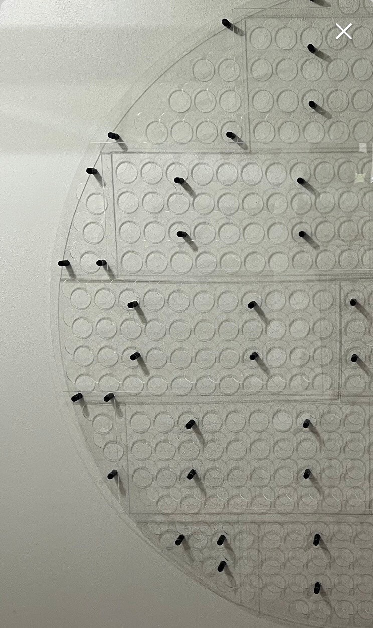 Golf Ball Display Wall Mounted Big Circle 4.5 Ft Diameter - Etsy