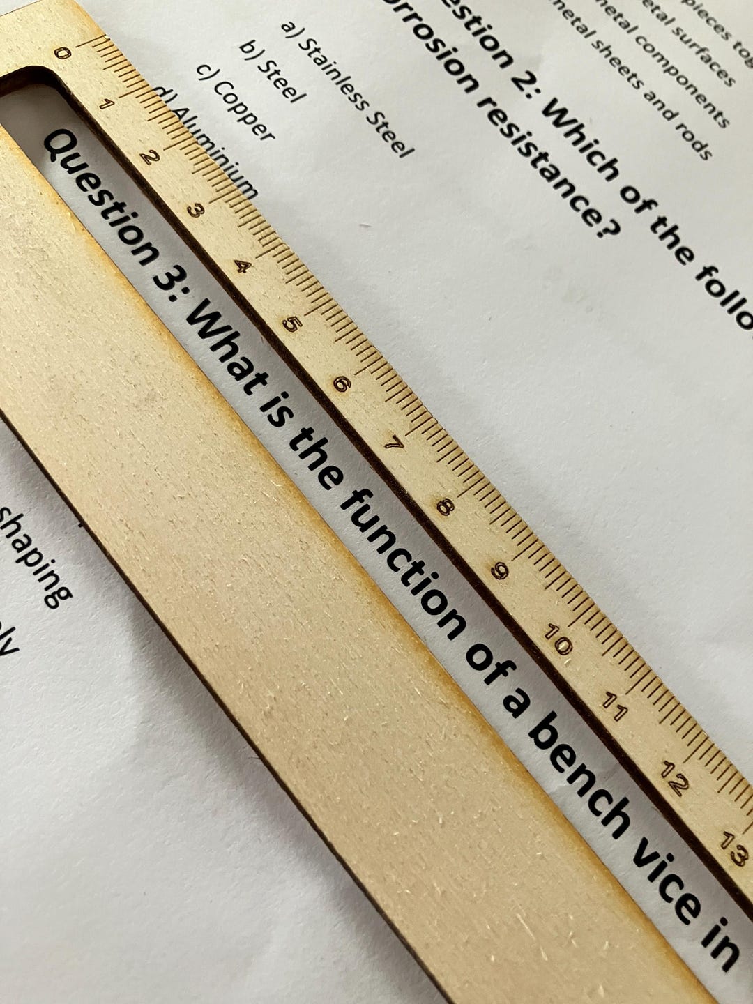 Dyslexia Reading Aid - Laser Cut With 15cm Ruler. - Etsy