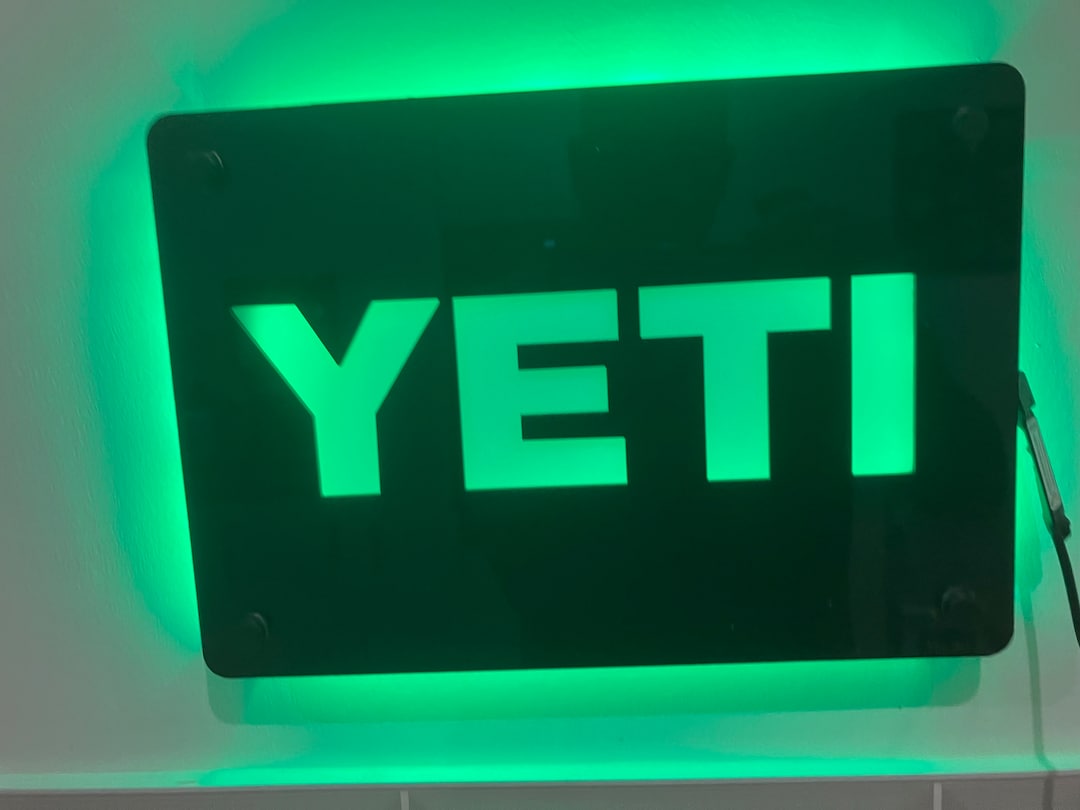 YETI Sign - Wall Hanging - Wall Art - Man Cave Feature - yet Fan - With ...