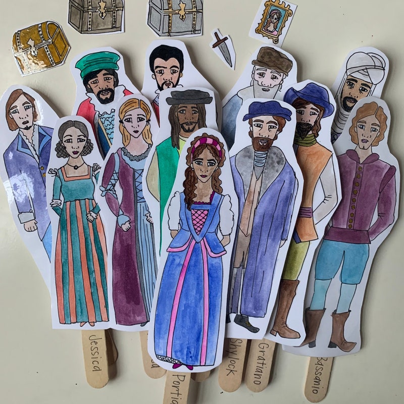 Puppet Show Printable - Etsy