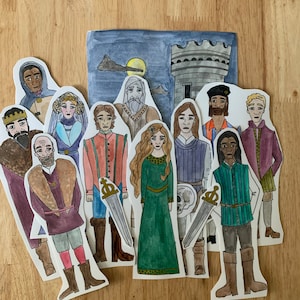 Bundle of "hamlet" Shakespeare Puppets - Etsy