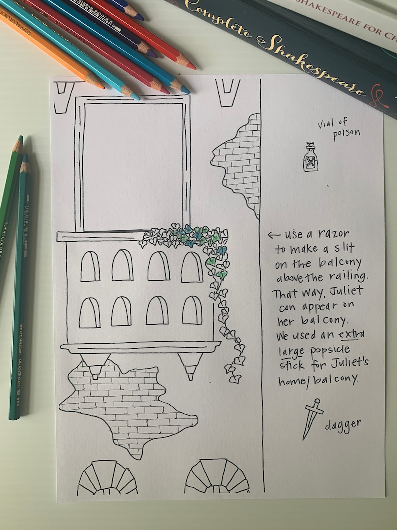 Bundle of Romeo and Juliet Shakespeare Popsicle Puppets: - Etsy