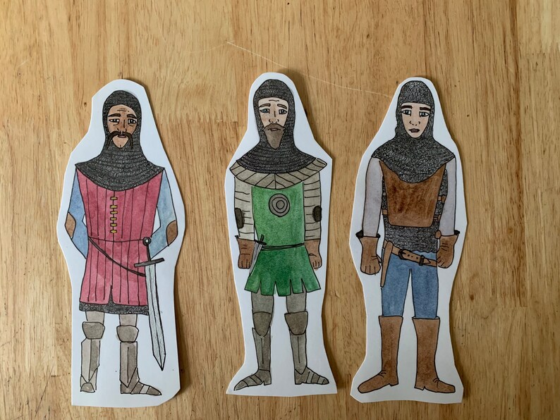 Henry V Shakespeare Popsicle Puppets - Etsy
