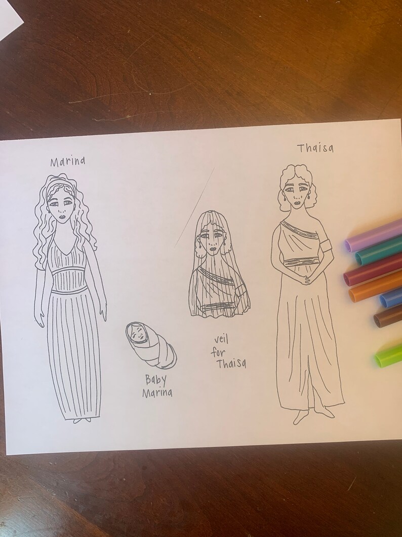 Color-your-own pericles Shakespeare Popsicle | Etsy