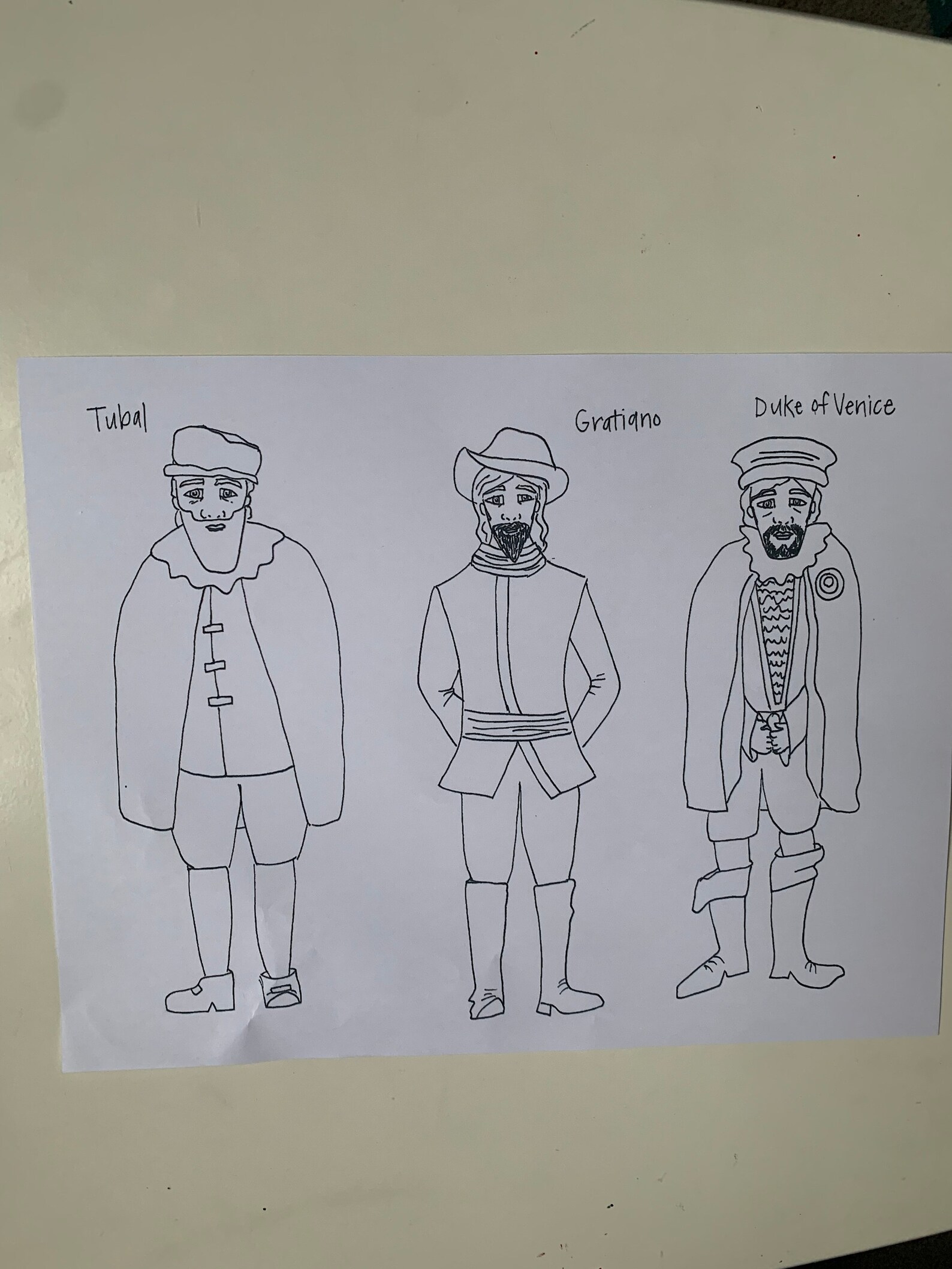 Color-your-own the Merchant of Venice Shakespeare - Etsy