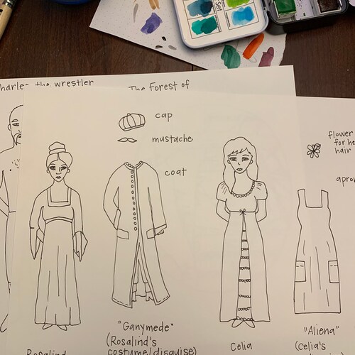 Macbeth Shakespeare Popsicle Puppets - Etsy