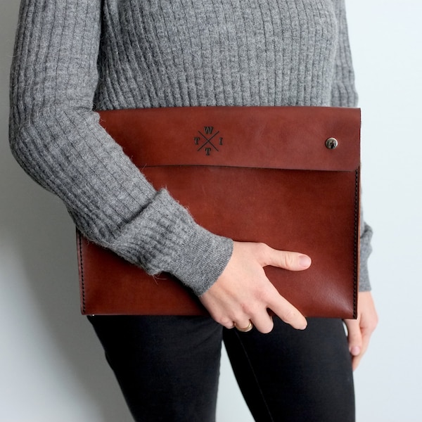 Leather Folio - Etsy
