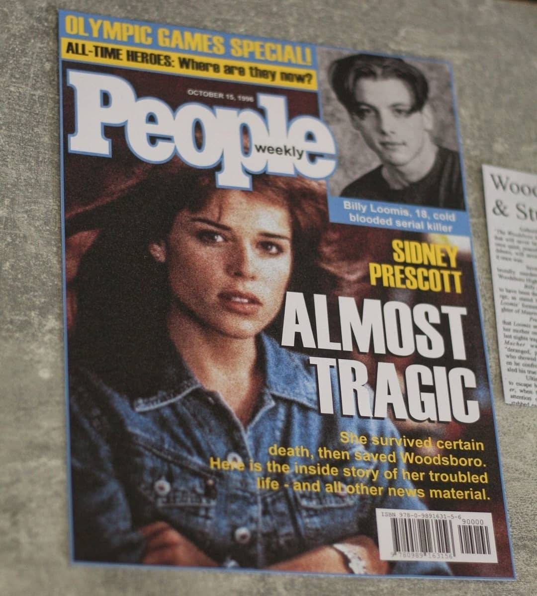 SCREAM / Ghostface / Newspaper Bundle / Props - Etsy