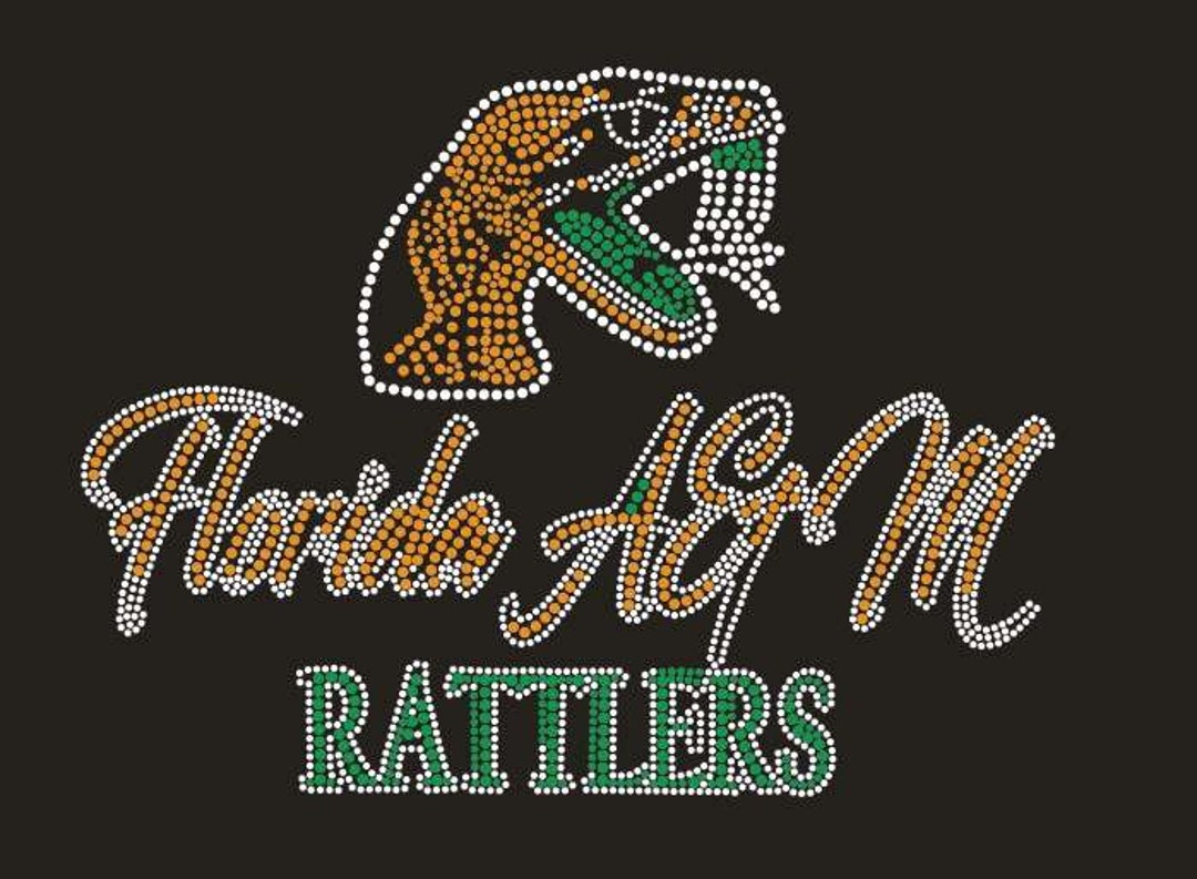 Florida A&M Rattler Bling Tee - Etsy