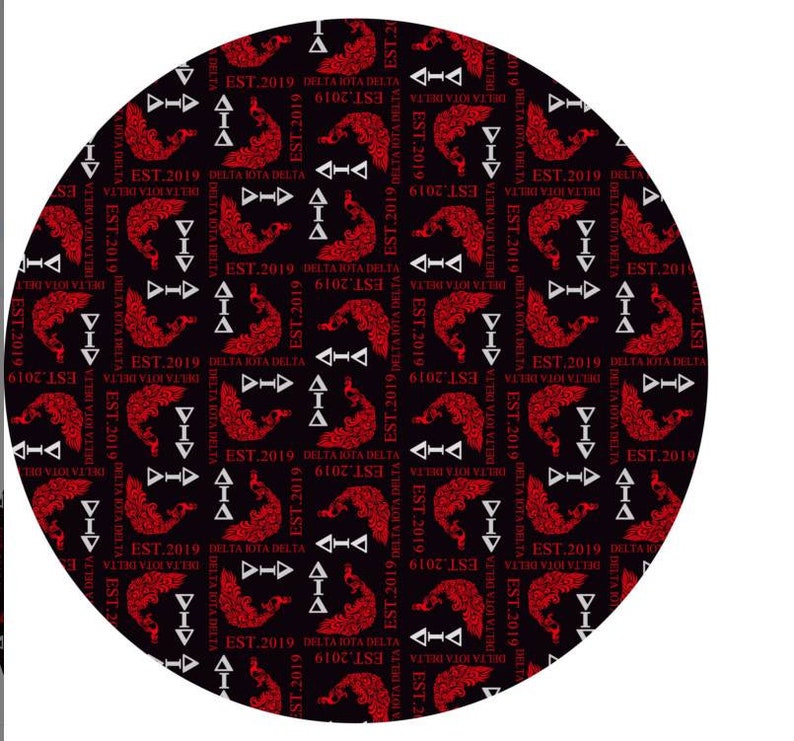 Delta Iota Delta Silk Bonnet - Etsy