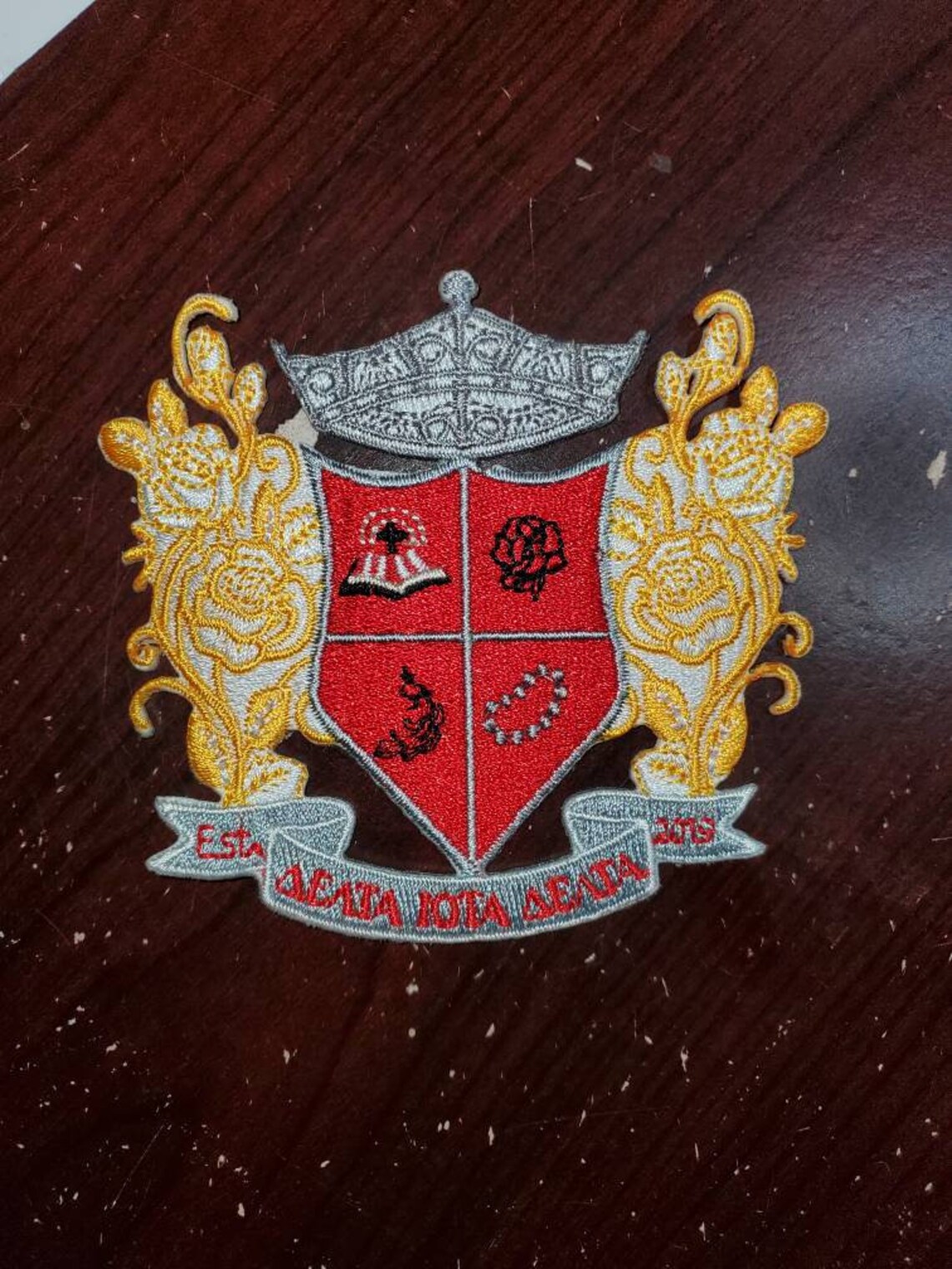 Delta Iota Delta 3inch Patch - Etsy