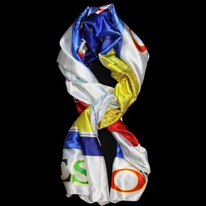 OES Silk Scarf - Etsy