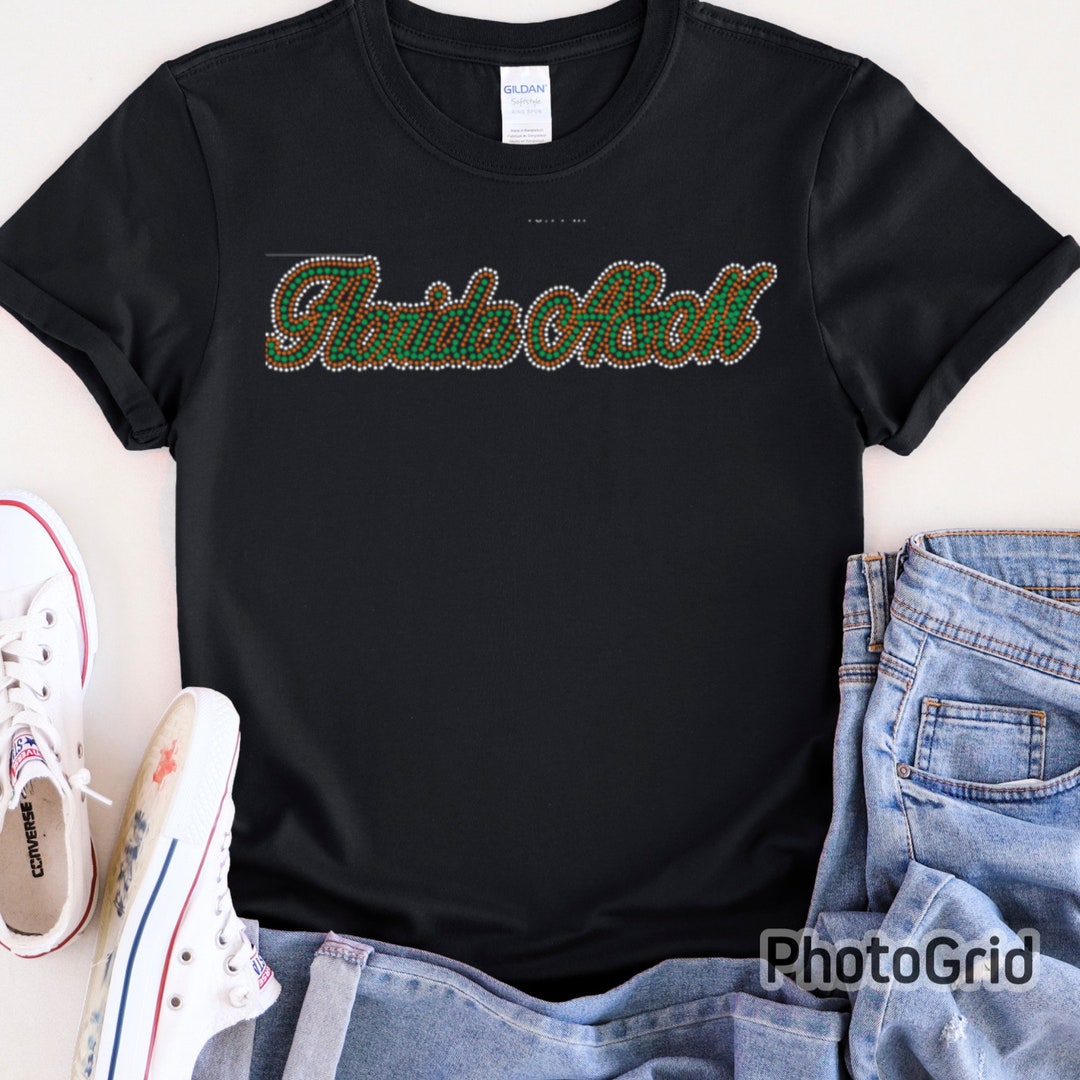 Florida A&M Cursive Bling - Etsy