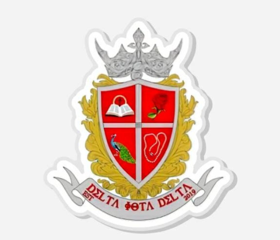 Delta Iota Delta Crest Pin - Etsy