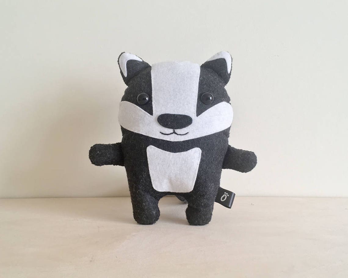 Badger SEWING PATTERN PDF Make Your Own Plush Animal Toy - Etsy