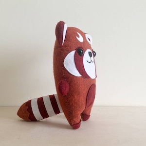 Red Panda SEWING PATTERN PDF - Make Your Own Plush Animal Toy - Etsy