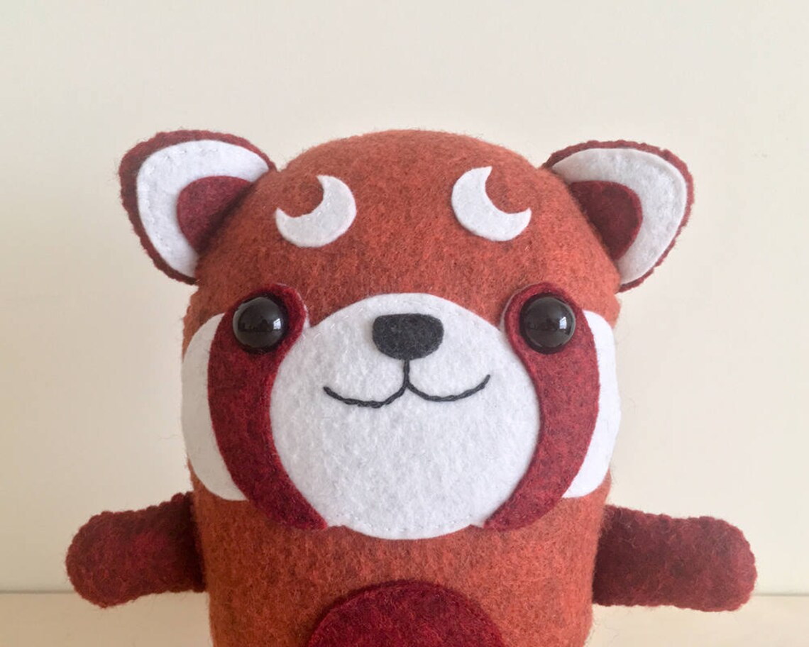 Red Panda SEWING PATTERN PDF Make Your Own Plush Animal Toy | Etsy