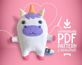 Otter SEWING PATTERN PDF Make Your Own Plush Animal Toy - Etsy