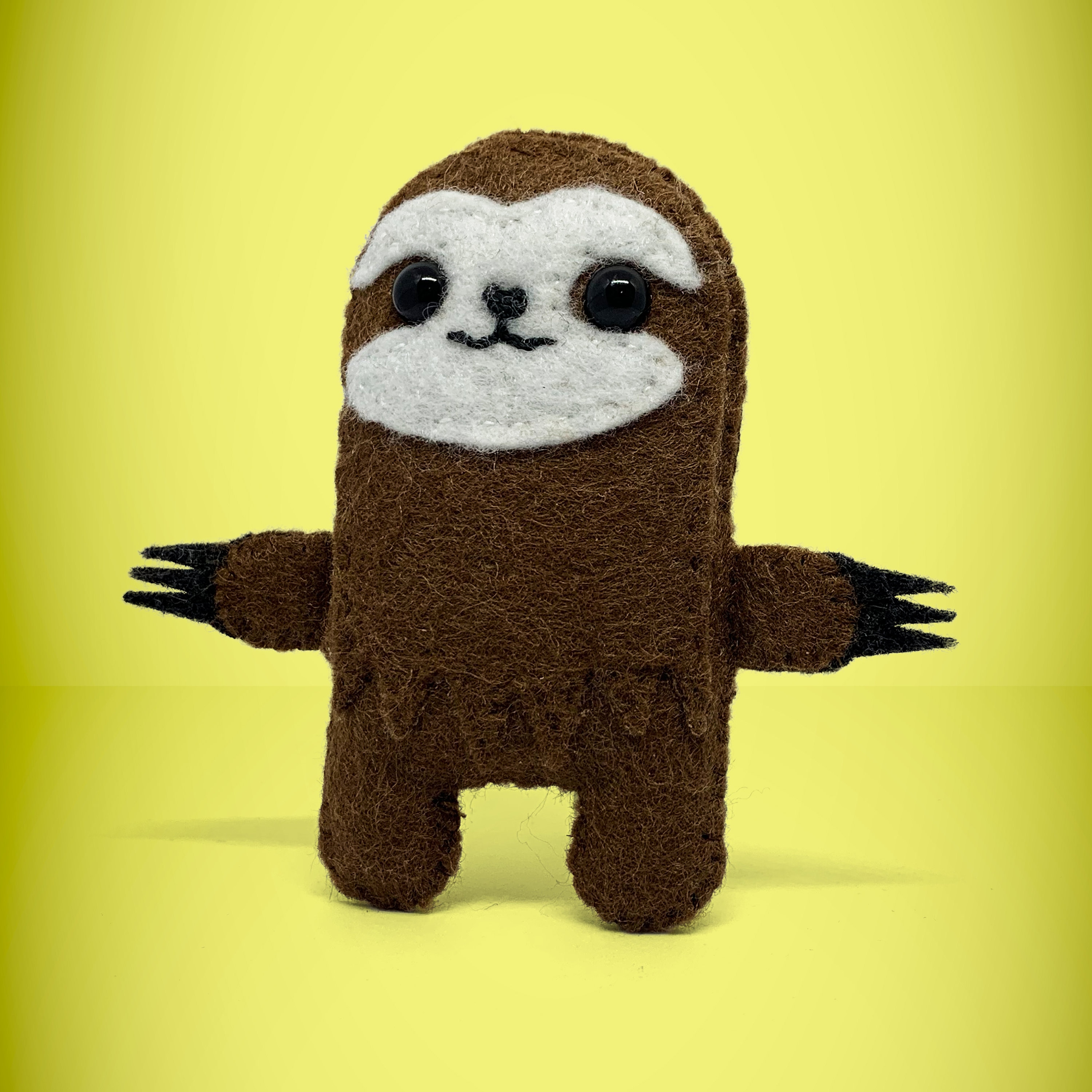 Mini Sloth Soft Toy Matchbox Handmade Felt Gift for - Etsy UK
