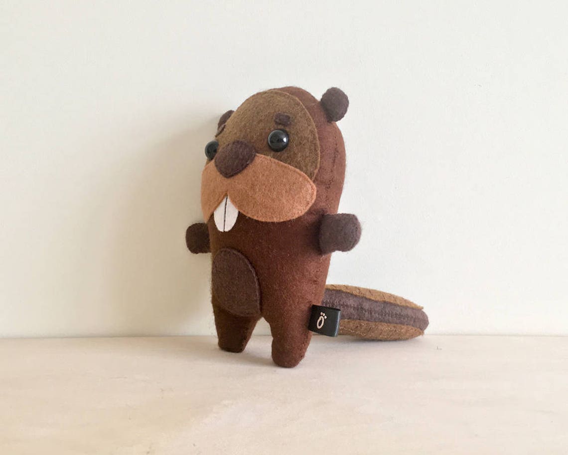 Beaver SEWING PATTERN PDF Make Your Own Plush Animal Toy - Etsy