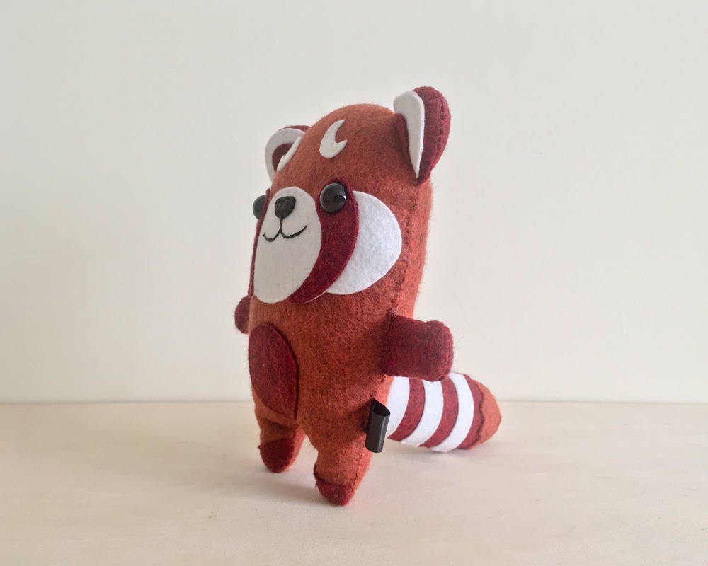 Red Panda SEWING PATTERN PDF Make Your Own Plush Animal Toy | Etsy