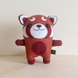 Red Panda SEWING PATTERN PDF Make Your Own Plush Animal Toy | Etsy