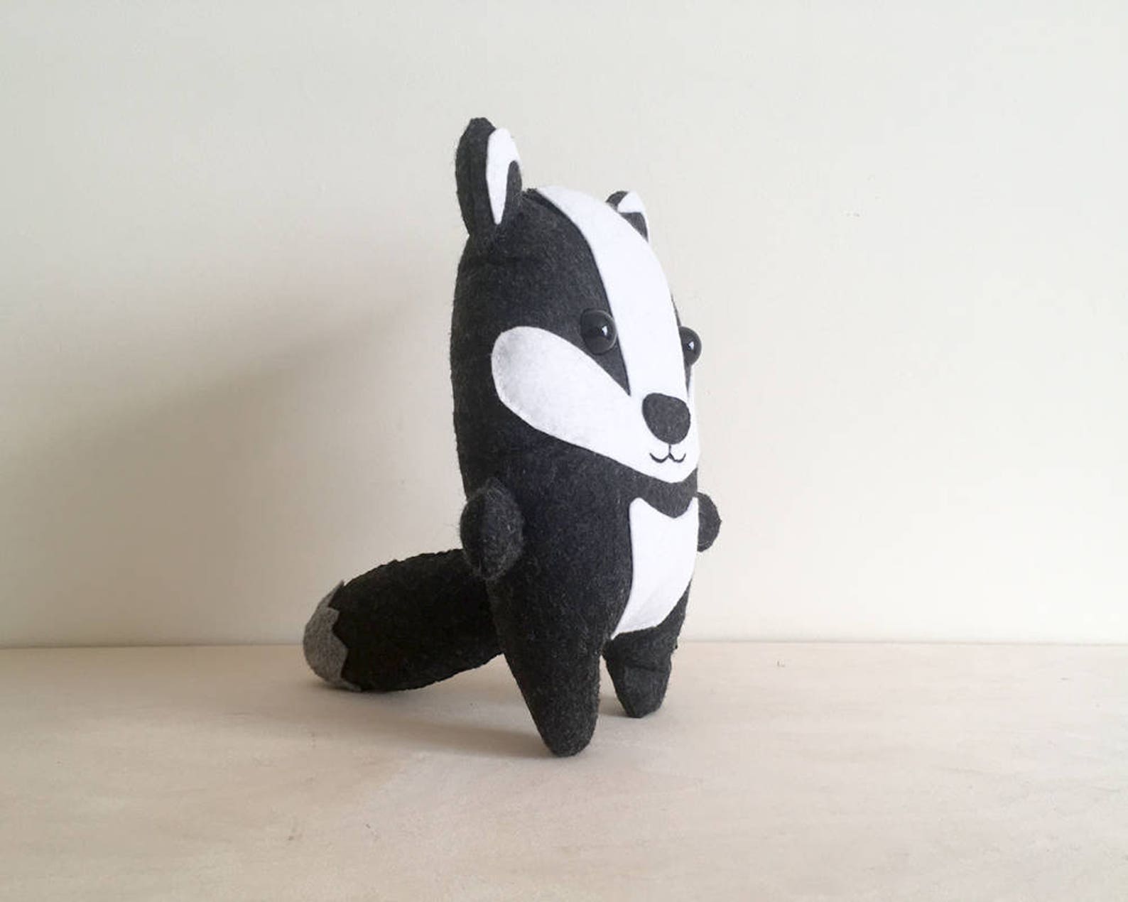 Badger SEWING PATTERN PDF Make Your Own Plush Animal Toy - Etsy