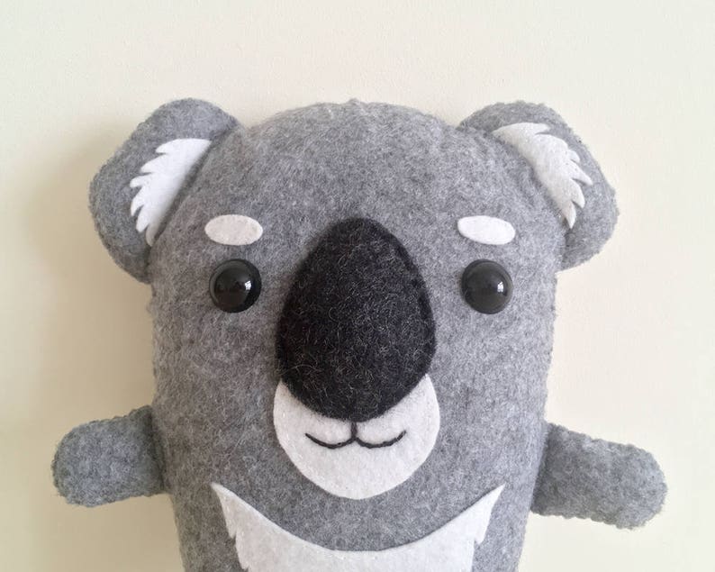 Koala SEWING PATTERN PDF Make Your Own Plush Animal Toy | Etsy