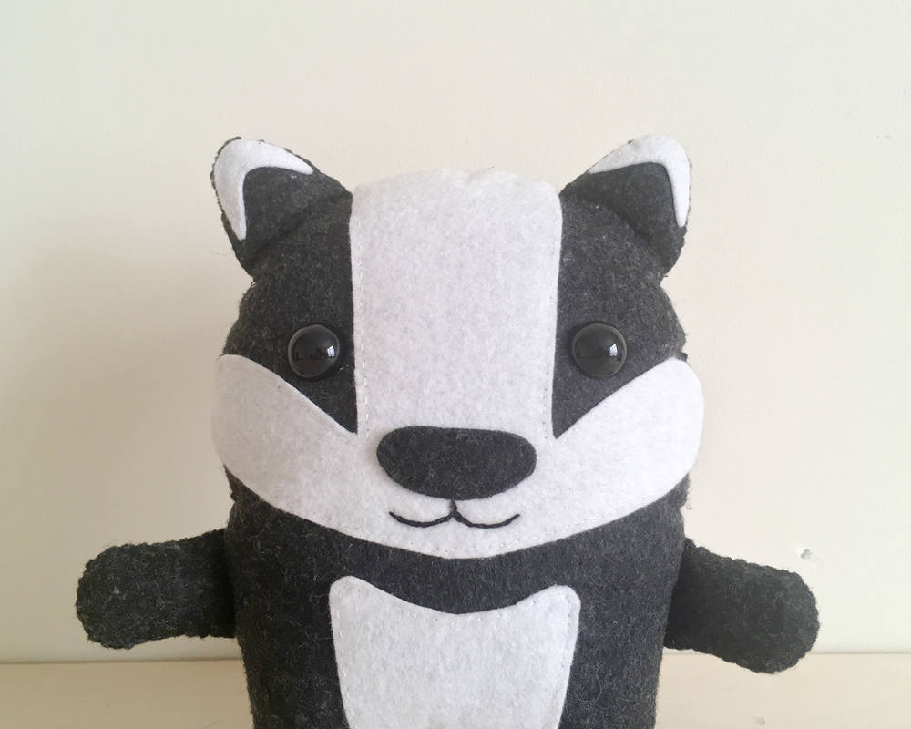 Badger SEWING PATTERN PDF Make Your Own Plush Animal Toy | Etsy