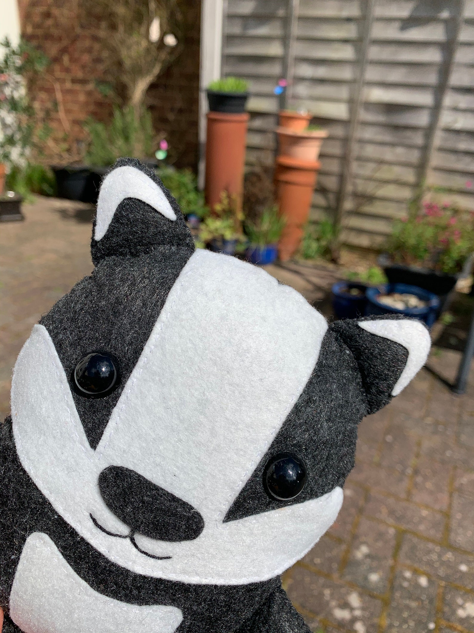 Badger SEWING PATTERN PDF Make Your Own Plush Animal Toy | Etsy