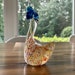 Vintage Murano Glass Paperweight Goose With Confetti Design and Blue ...