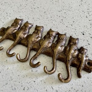 Vintage Brass Cats Tails Key Holder - Etsy