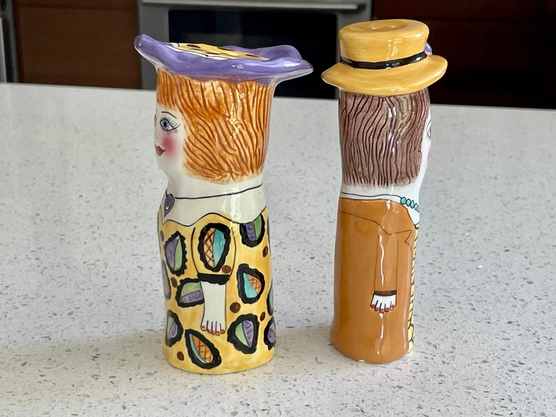 Vintage Susan Paley by Ganz Salt and Pepper Shakers Jeanie and Allison ...