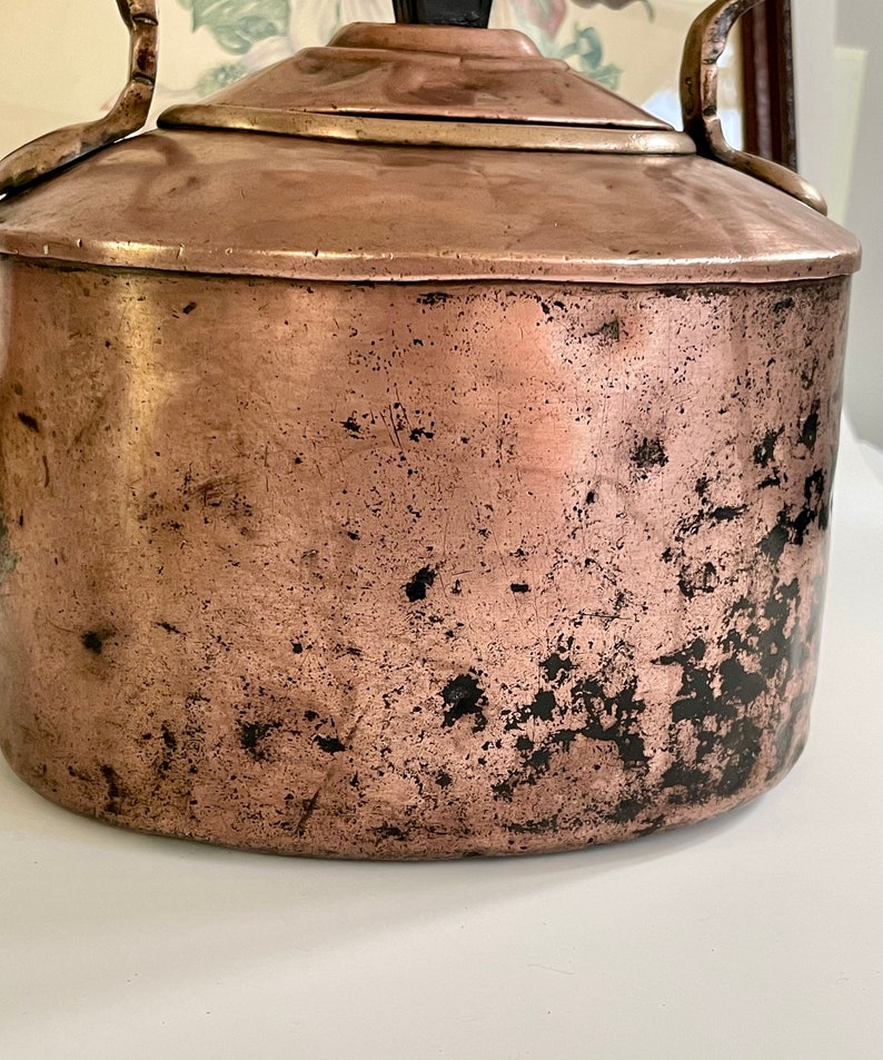 Antique Copper Kettle From the Early 1900's Colonial Revival Early ...