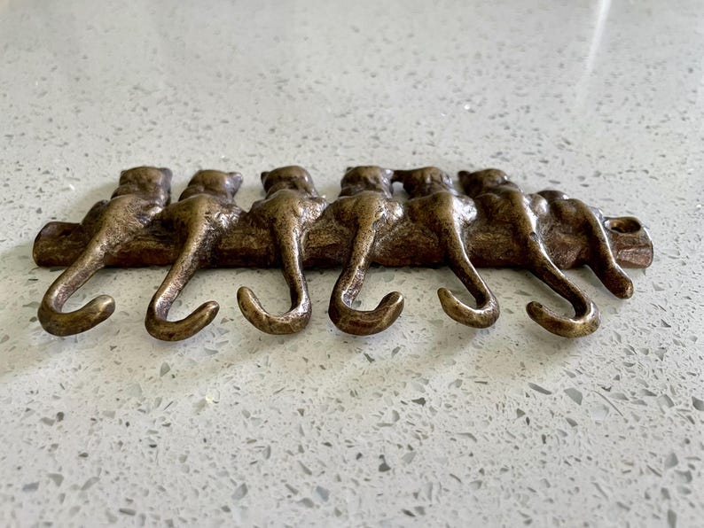 Vintage Brass Cats Tails Key Holder - Etsy
