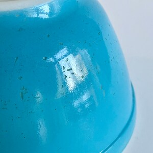 Small Vintage Turquoise Blue Pyrex Mixing Bowl - Etsy