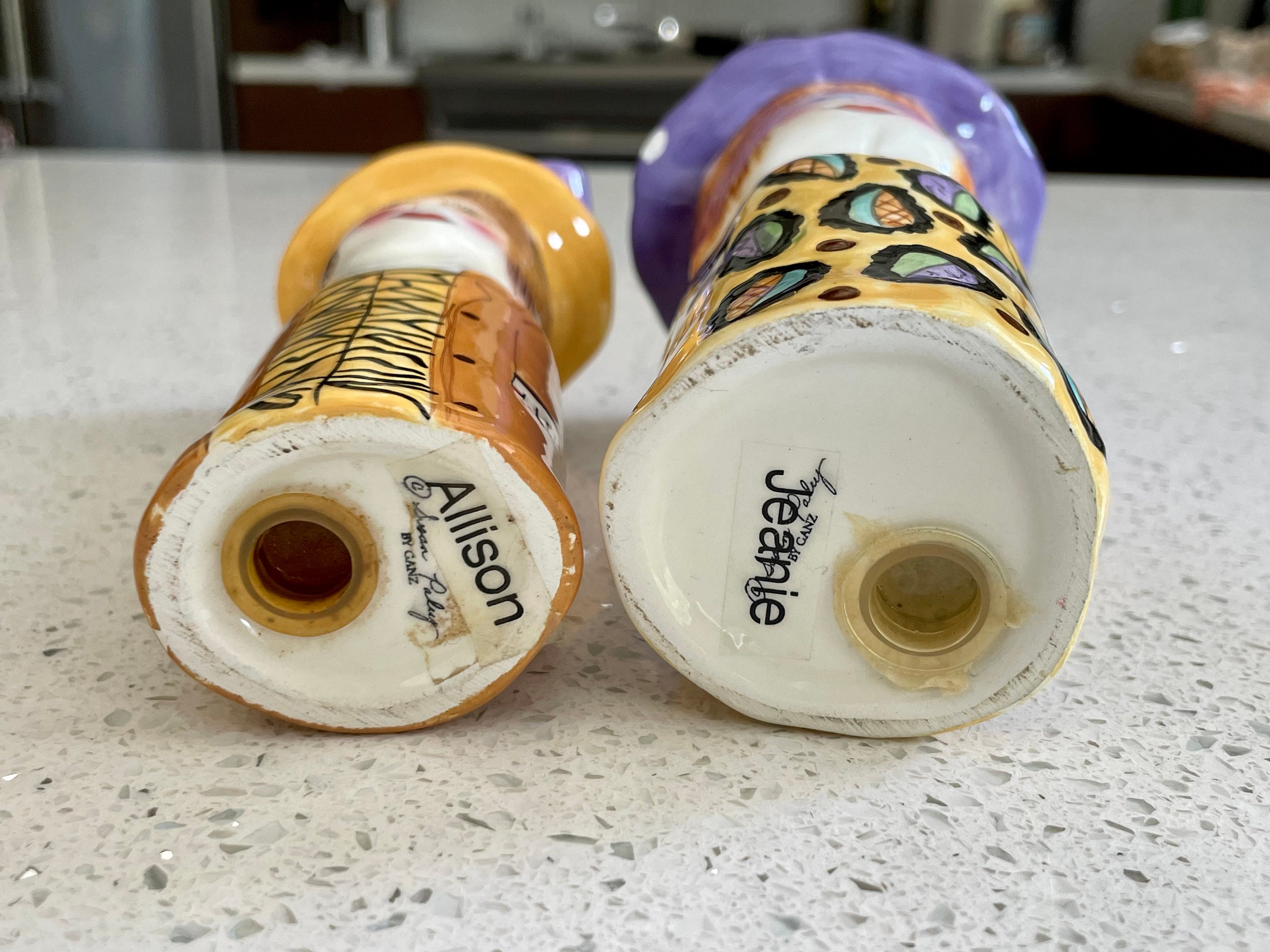 Vintage Susan Paley by Ganz Salt and Pepper Shakers Jeanie and Allison ...