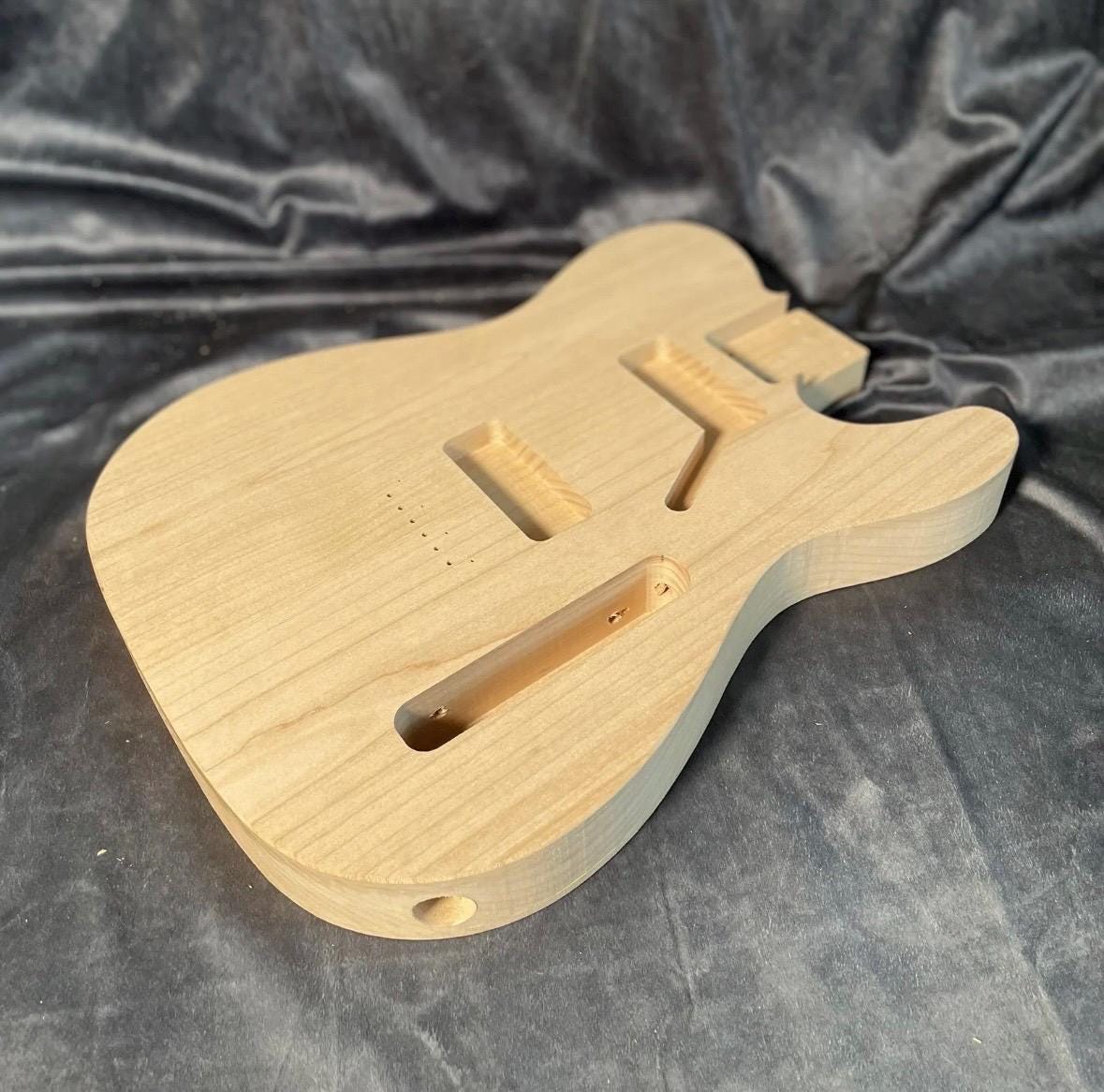 T-style Guitar Body Drawings, P90 Pickups, SVG DXF CNC File (digital ...